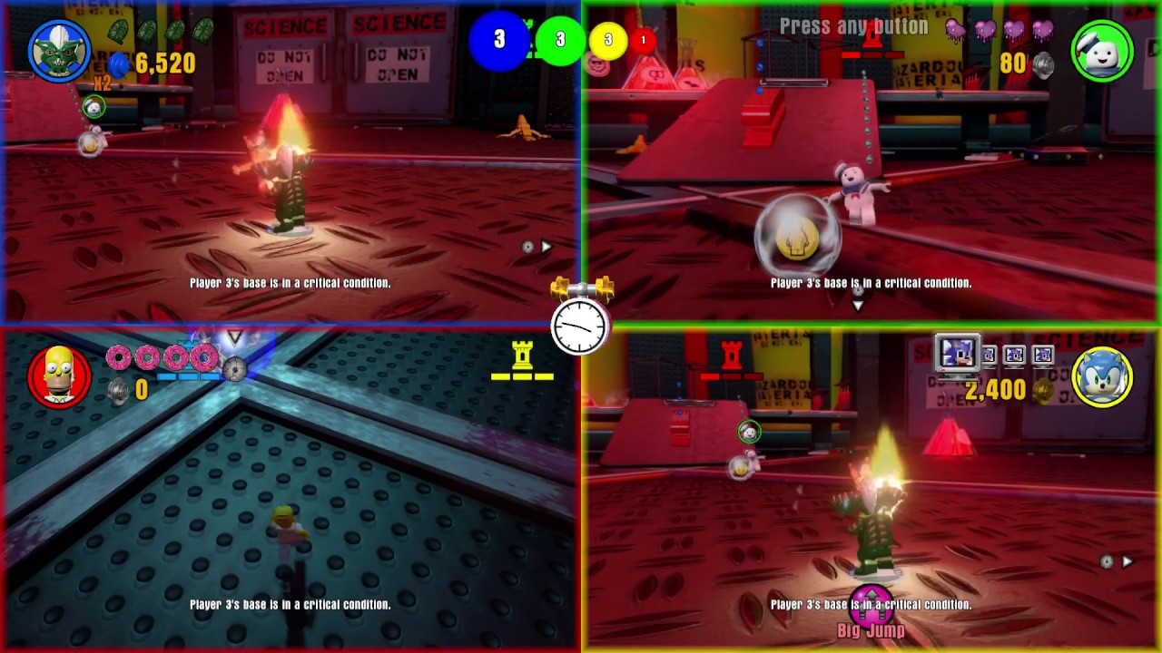LEGO Dimensions Battle Arena - Gremlins Arena (Base Bash) - YouTube