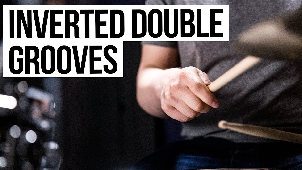 3 AWESOME INVERTED DOUBLES GROOVES! - Using The Inverted Double Stroke ...