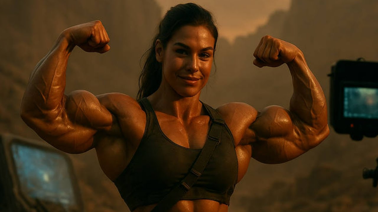 INCREDIBLE FEMALE BODYBUILDER FROM CHINA : F TIANHUA - YouTube