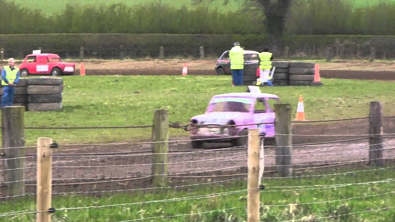NorthWales Autograss Junior Saloon 28/4/13 - YouTube