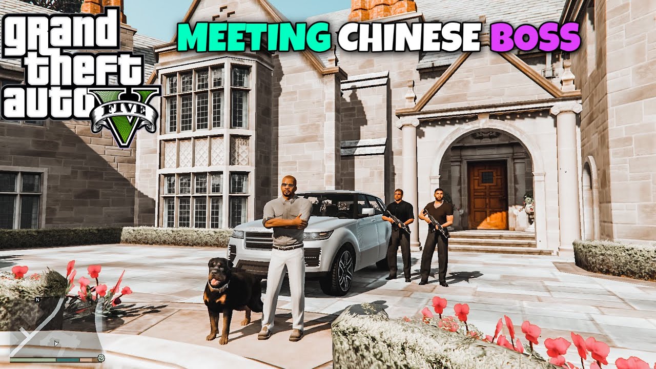GTA-V MEETING WITH CHINESE BOSS - YouTube