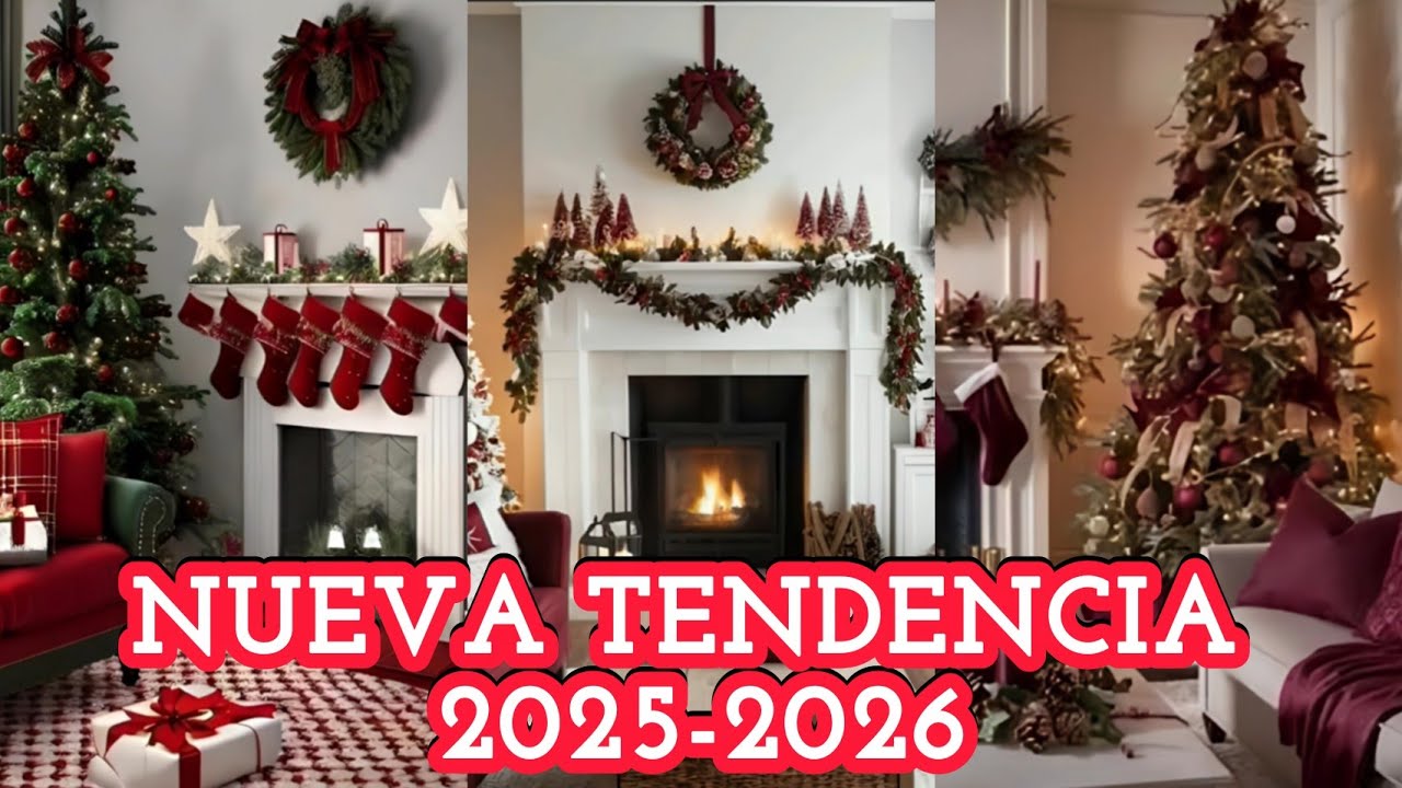 TENDENCIAS NAVIDAD 2025-2026/ COMO DECORAR EN NAVIDAD 2026-2027 ...