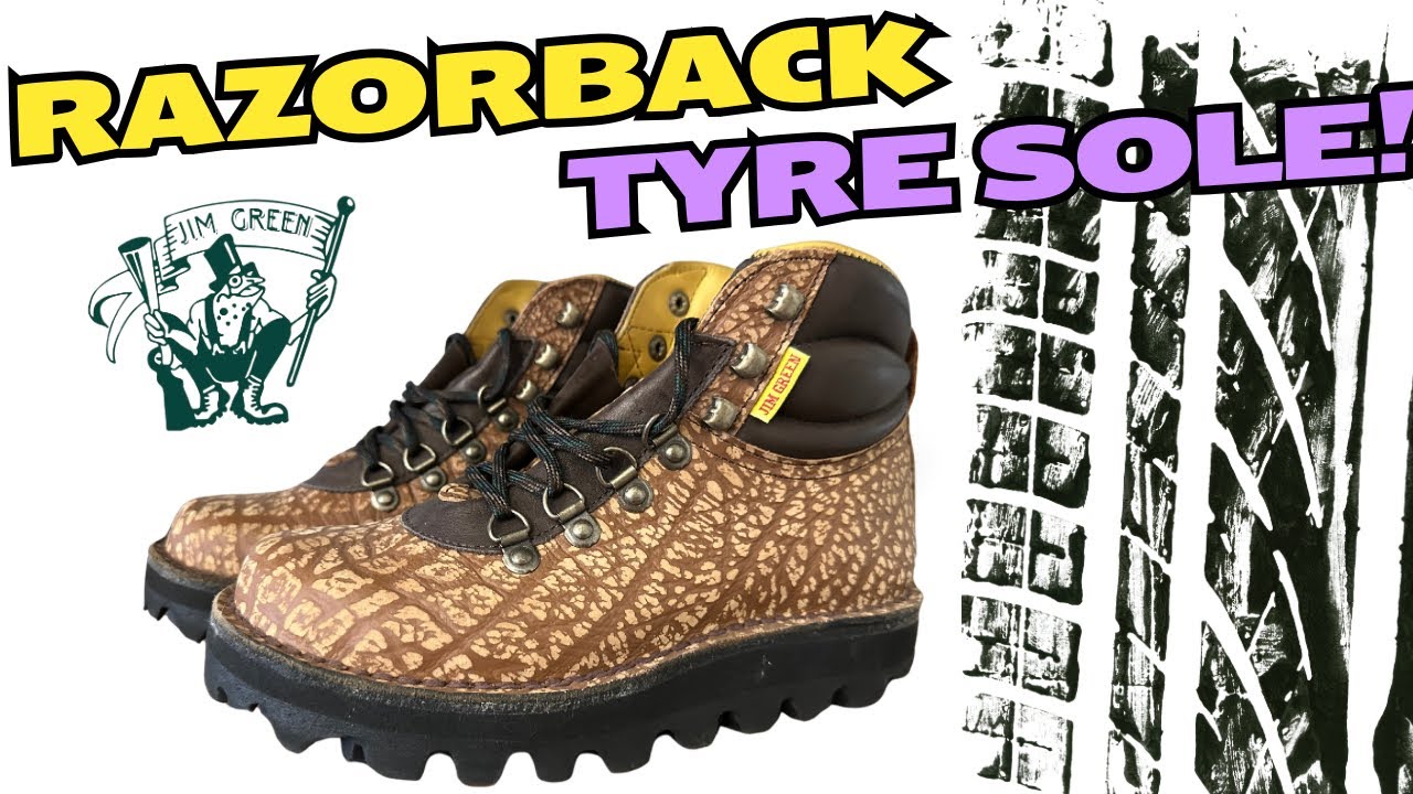 Jim Green Razorbacks with Tyre Sole - YouTube
