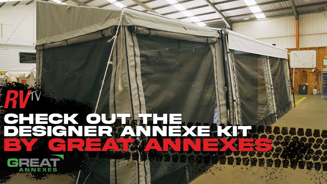 Camp in Comfort With The Designer Annexe Kit by GREAT Annexes - YouTube