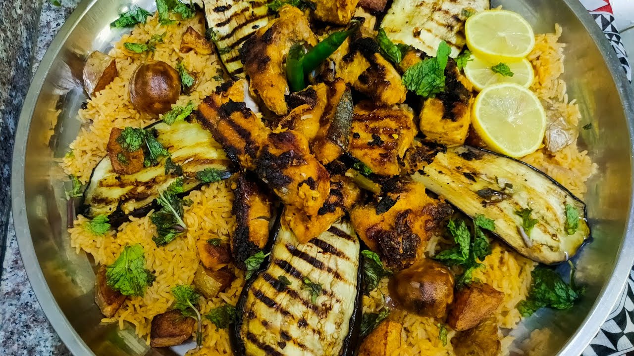 #Mandi #FishRecipe Fish Mandi Recipe | مندي سمك | Fish Majboos Arabic ...