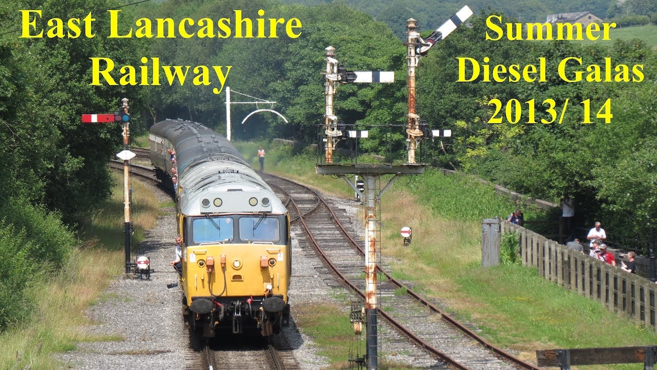 East Lancashire Railway Diesel Galas - 2013 & 2014 - YouTube
