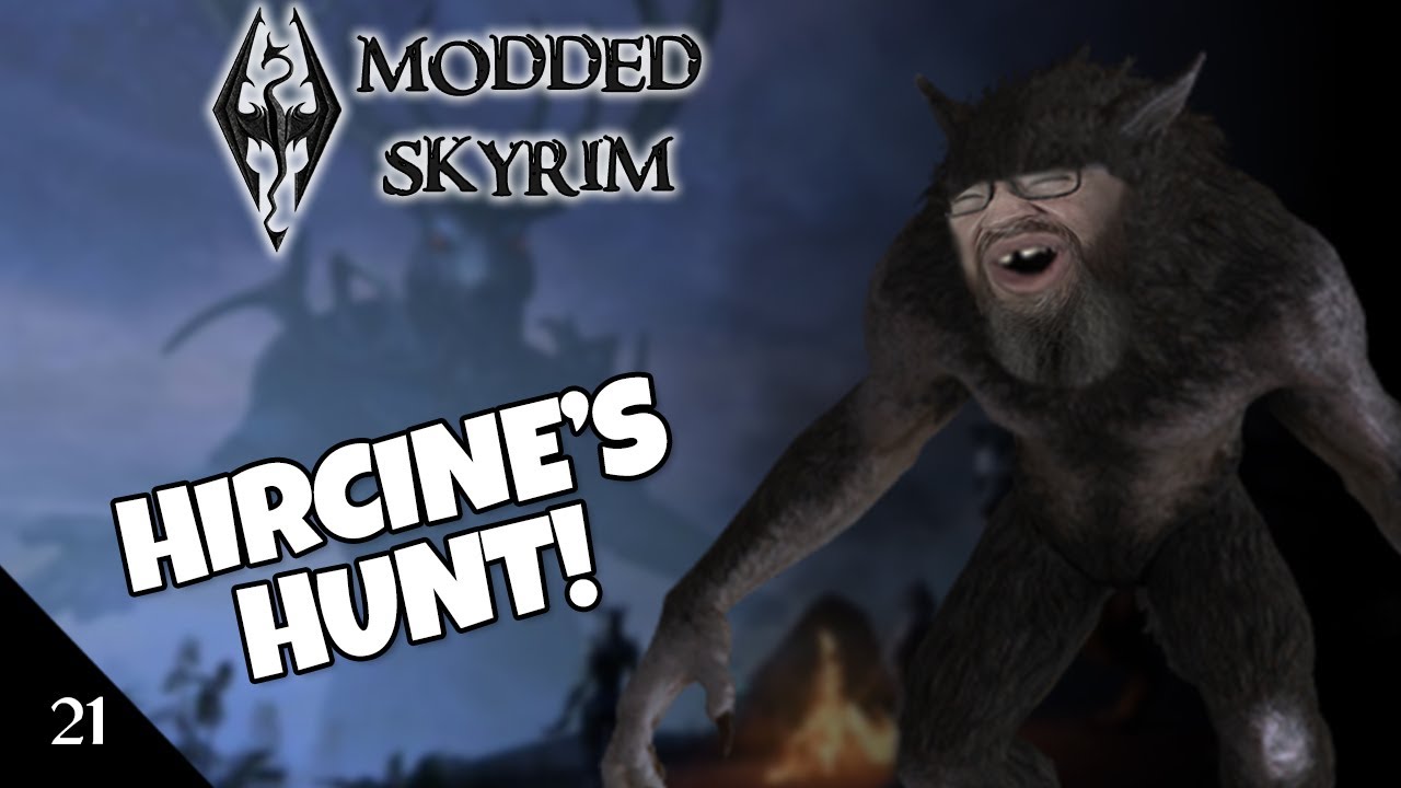 Hircine's Hunt! - Modded Skyrim #21 [07/10] - YouTube
