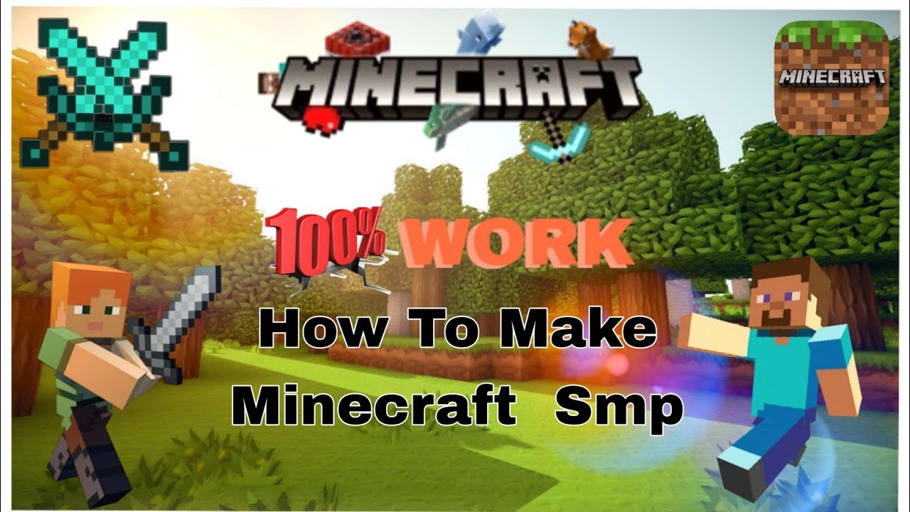 #1 How to make Minecraft smp free 100% working #minecraft #lusiworld ...