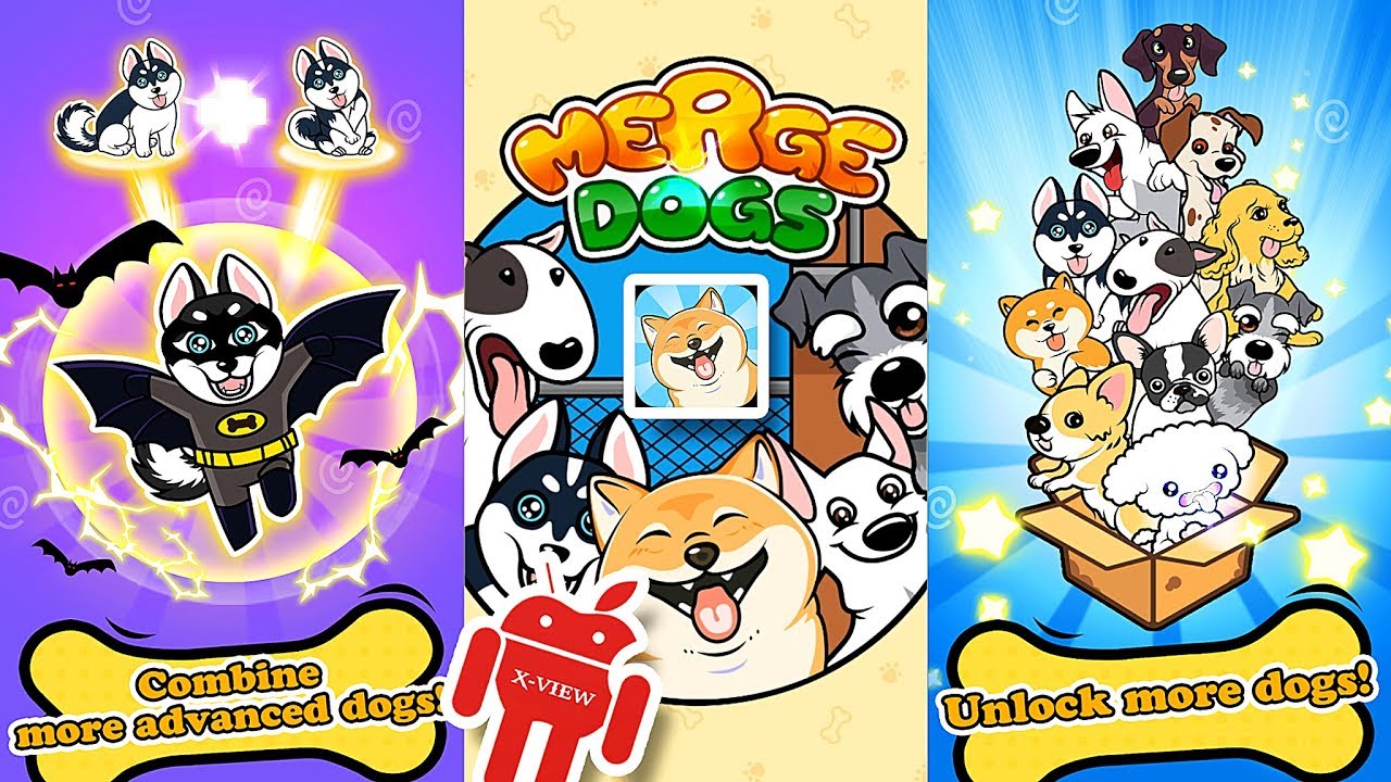 Merge Dogs - Cats 🐱 vs Dogs 🐶 - Gameplay Online and Offline [1080p] X ...