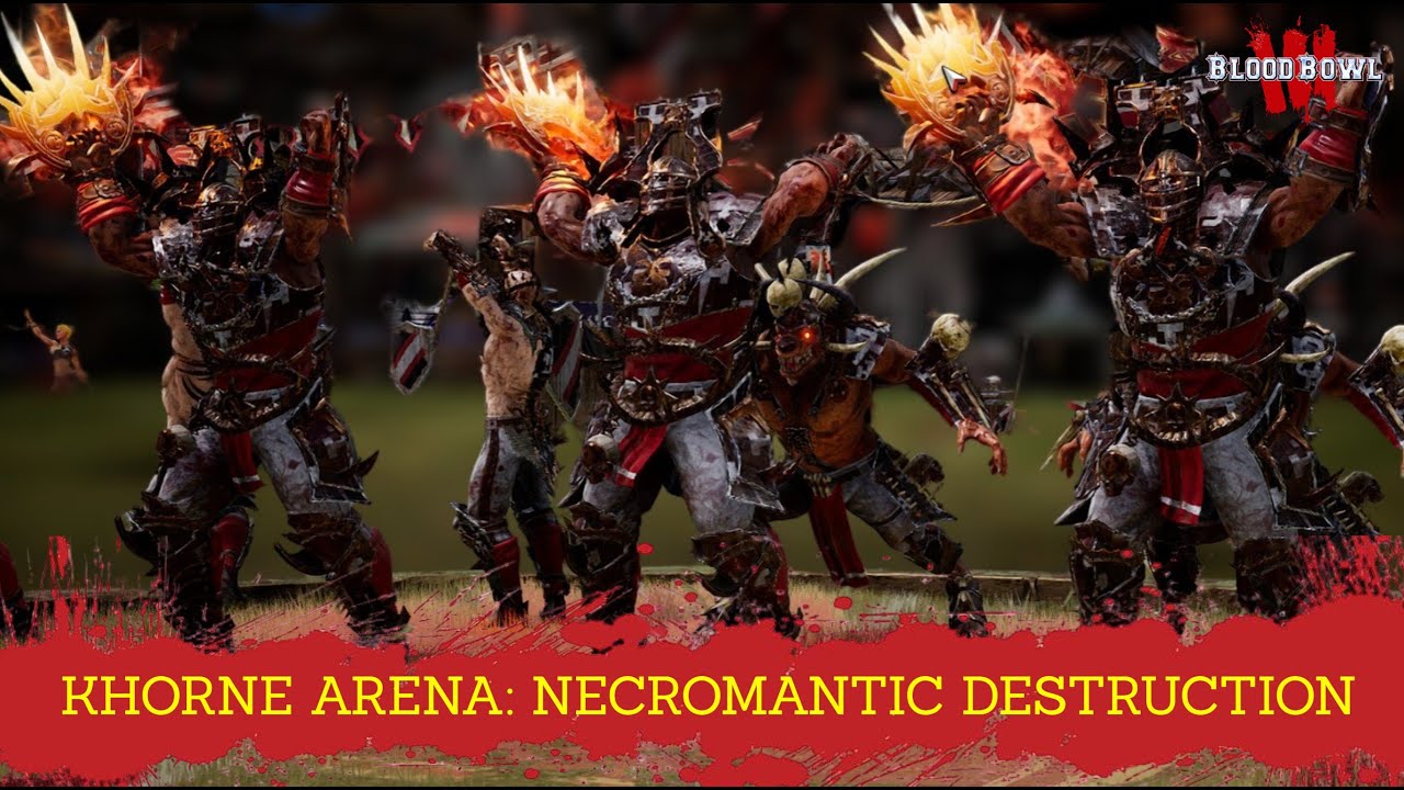 Khorne Arena! TableTop Ruleset Khorne Vs Necromantic Horror - YouTube