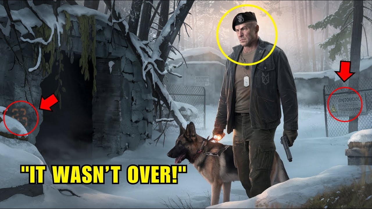 Veteran and German Shepherd Explore an Abandoned Trail--Dog's Behavior ...