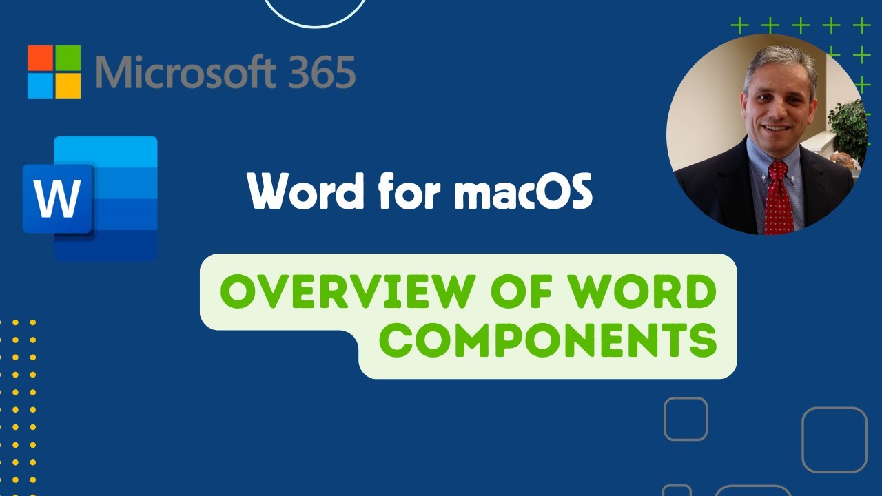 Overview of Word 2024 for Mac Components | Microsoft Word Basics - YouTube