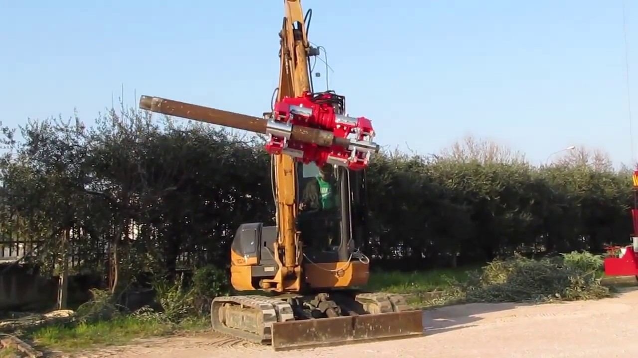 Attachment for fast casing and rods handling DPM 50 80 - YouTube