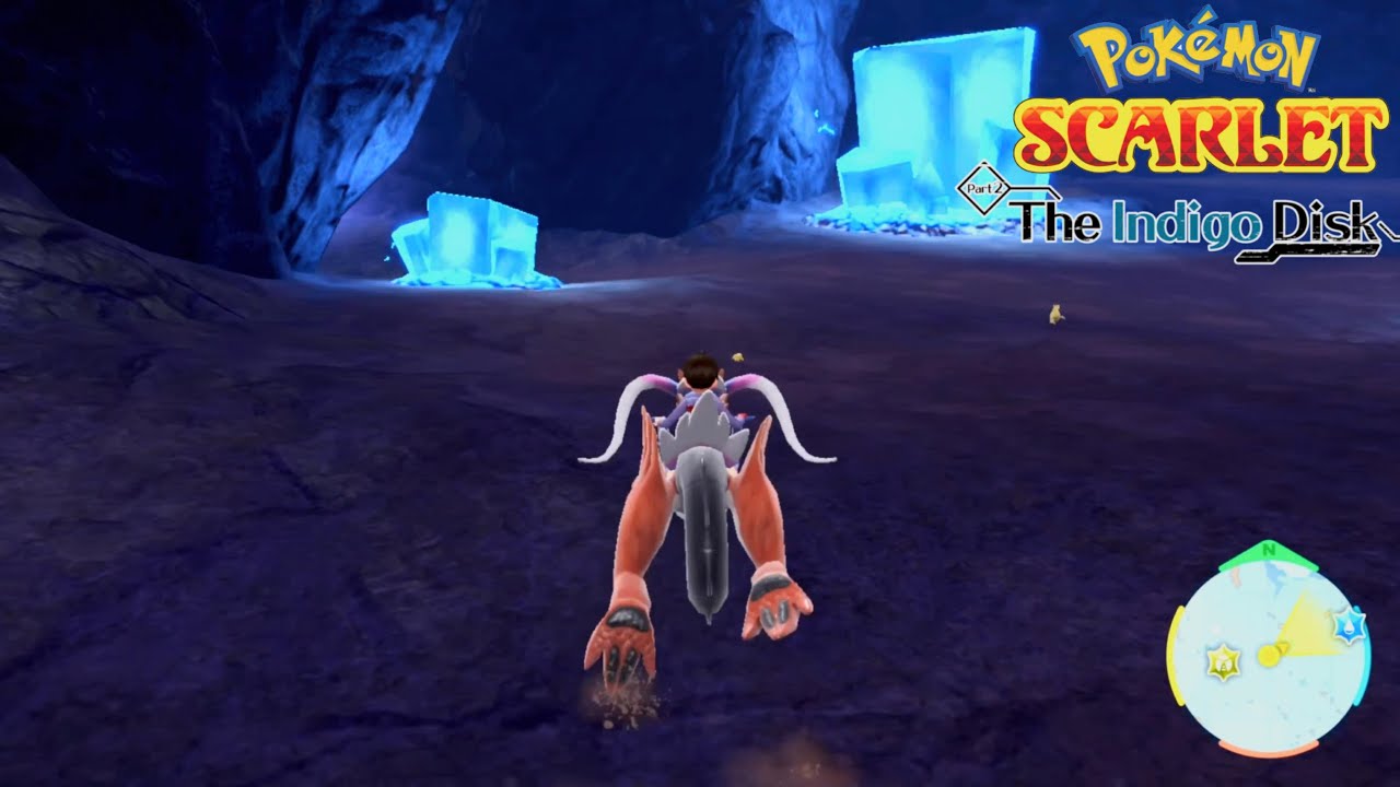 Pokémon Scarlet & Violet - Exploring Area Chargestone Cavern & Secret ...