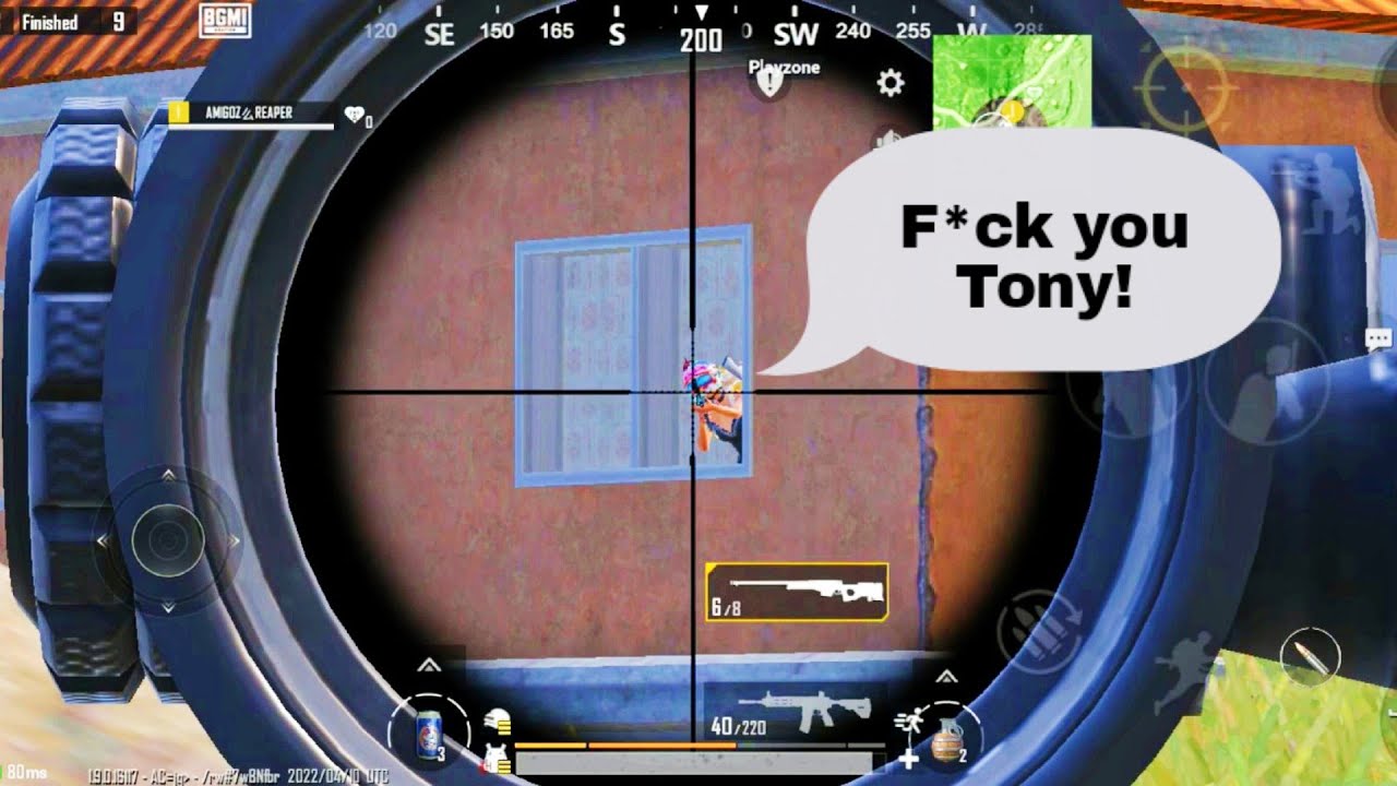 F*ck you Tony! |🤣 funny meme 🤣 | PUBG Mobile (BGMI) | SouL ReaperYT ...