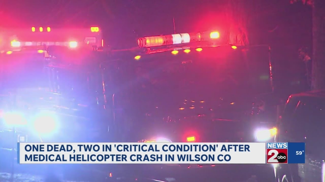 1 dead, 2 in critical condition after LifeFlight helicopter crash in ...