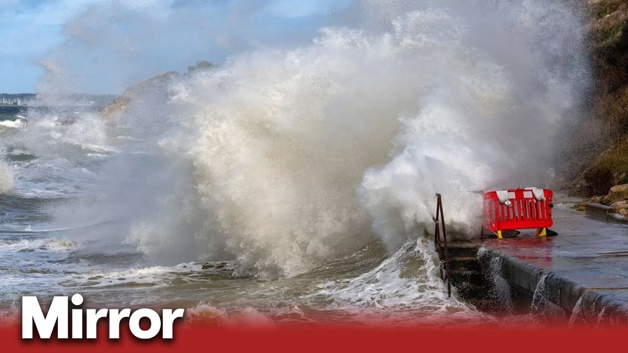 Storm Ciaran: Power cuts and travel chaos as 100mph winds strike ...