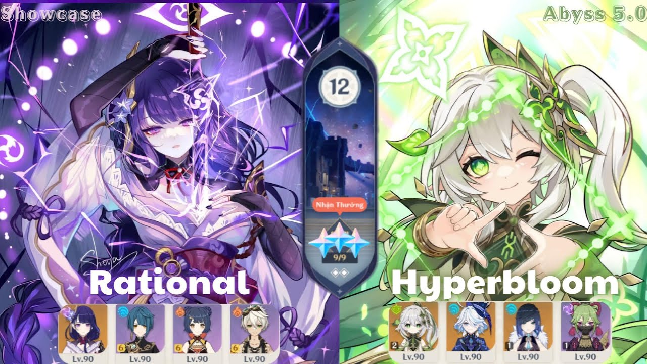 Rational Team & Nahida Hyperbloom with the EASIEST ABYSS!! | NEW Abyss 5.0 Showcase | Genshin ...