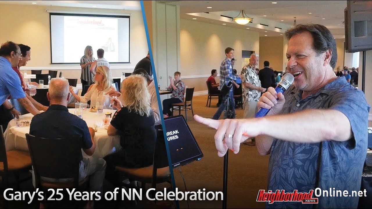 Neighborhood News Celebration | 25 Years of Gary Nager's Ownership ...