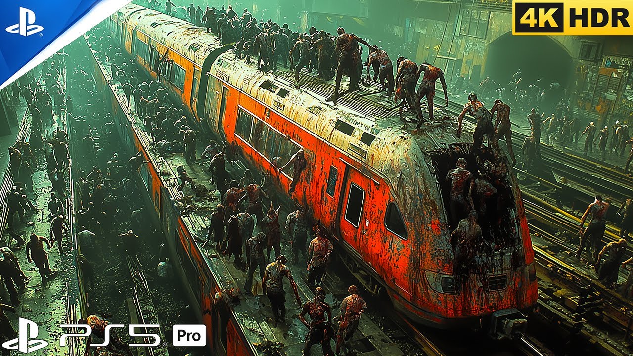 ZOMBIES APOCALYPSE LOOKS SCARY IN NEW YORK(PS5) Realistic ULTRA ...