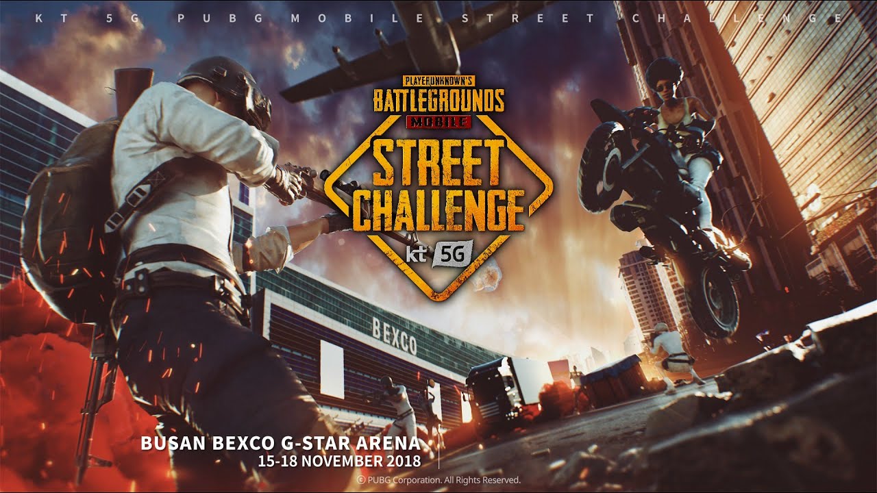2018 PUBG Mobile Street Challenge - G.STAR - YouTube