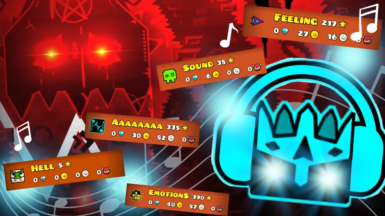 SLAUGHTERHOUSE song but the lyrics are GEOMETRY DASH usernames ...