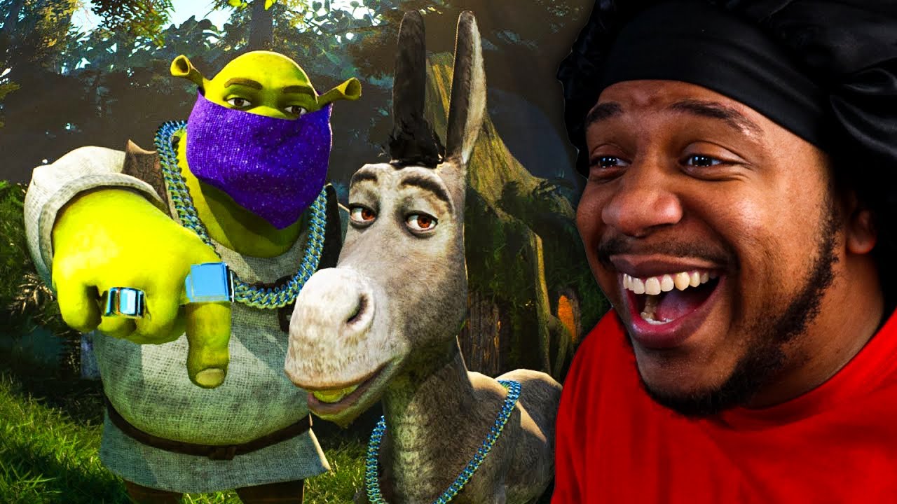 DONKEY turn me up TWIN! Blorg - MY SWAMP (REACTION) - YouTube