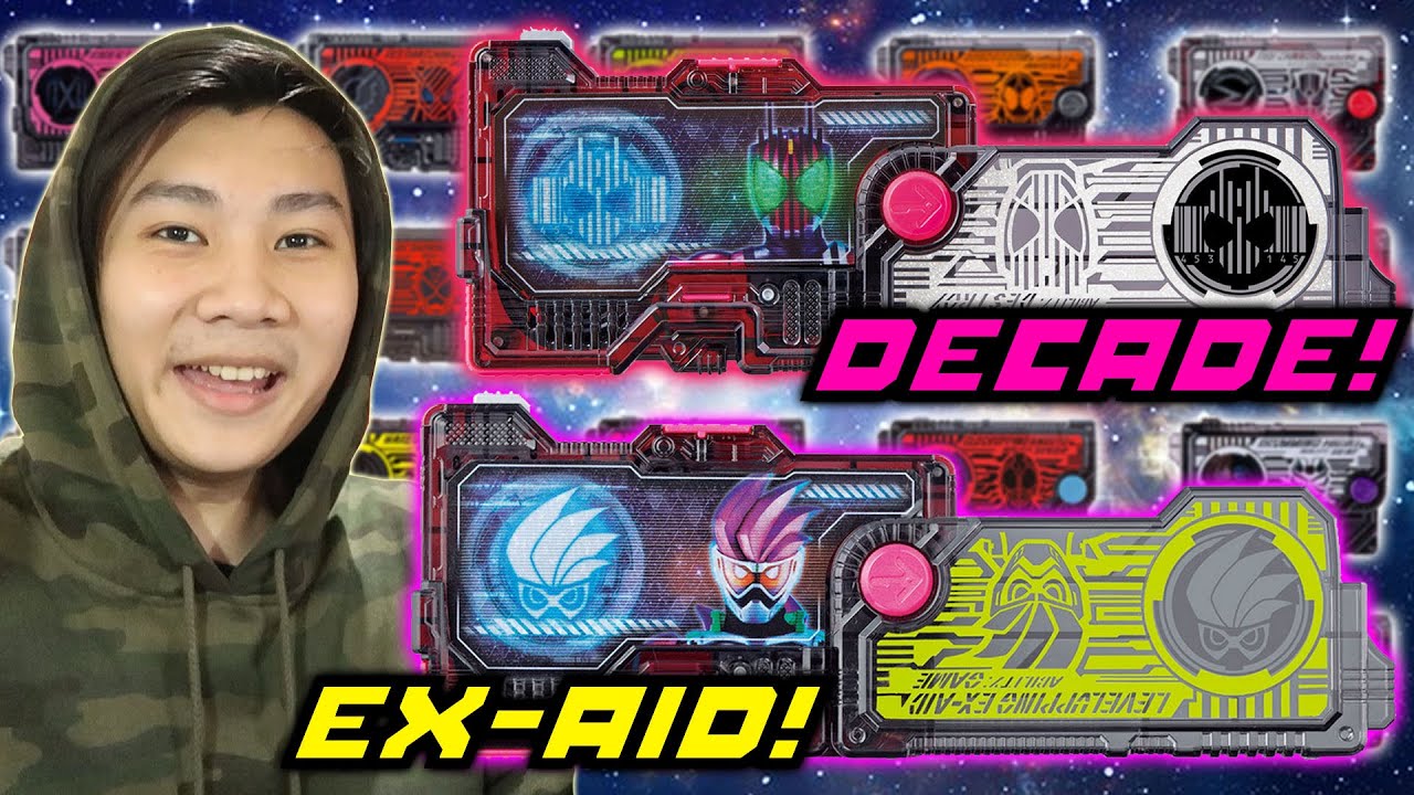 20 PROGRISE KEY LEGEND RIDER! ADA DECADE + EXAID! - DX Kamen Rider Zero ...