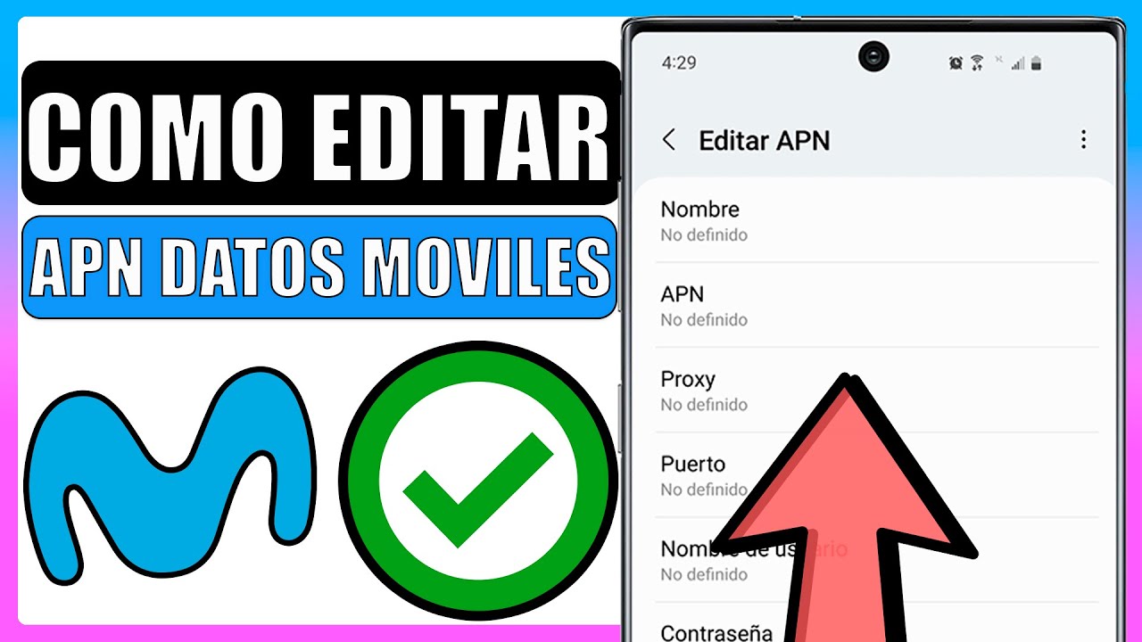 🔴Configurar APN datos moviles movistar en 2023 - YouTube