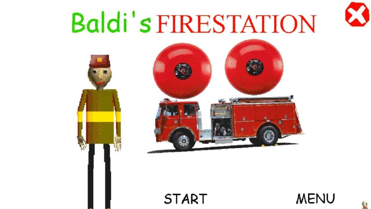 Baldi's Fire Station - YouTube