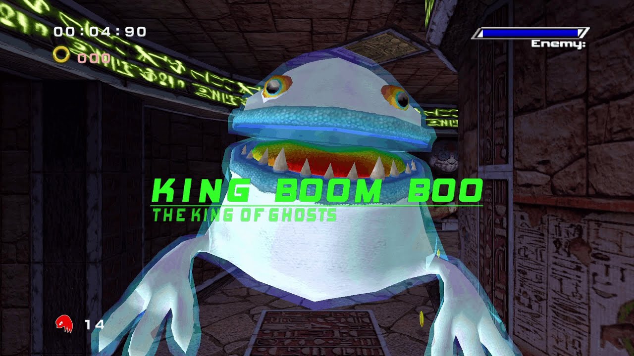 Knuckles : BOSS - King Boom Boo | Sonic Adventure 2 - YouTube