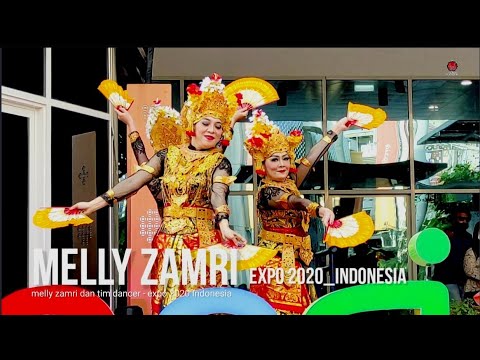 Melly Zamri di expo 2020 Indonesia Pavilion