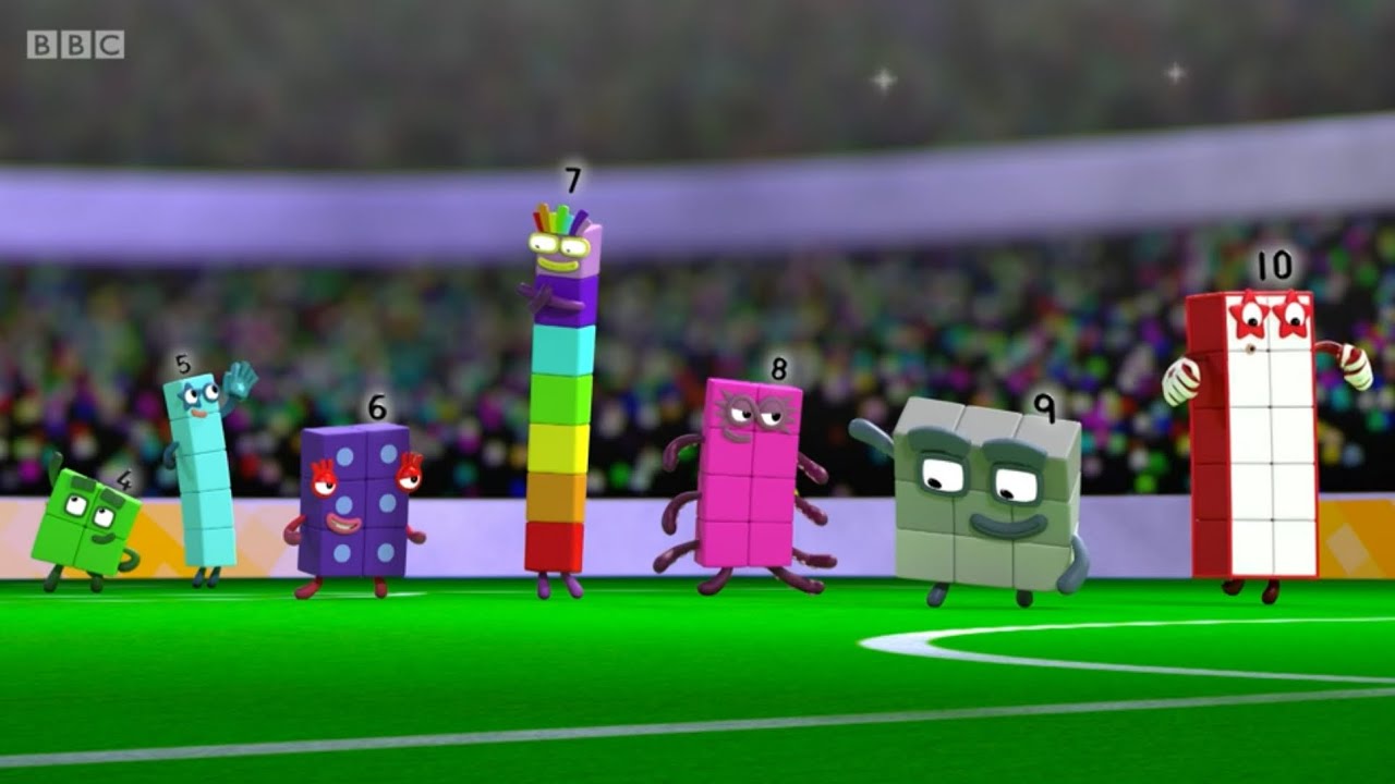 Numberblocks team time - YouTube