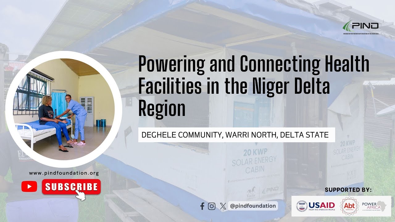 Powering Health Facilities in the Niger Delta (Deghele Community) - YouTube