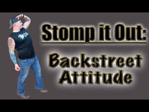 Backstreet Attitude Line Dance to Music - YouTube