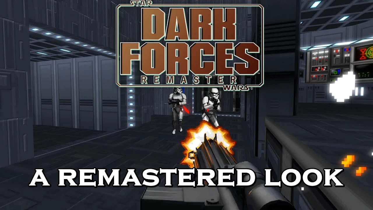 A Look At Star Wars Dark Forces Remastered - YouTube