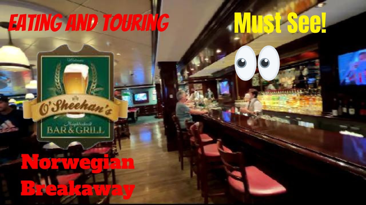 Norwegian Breakaways O'Sheehan's Restaurant and bar | NCL's Osheehans ...