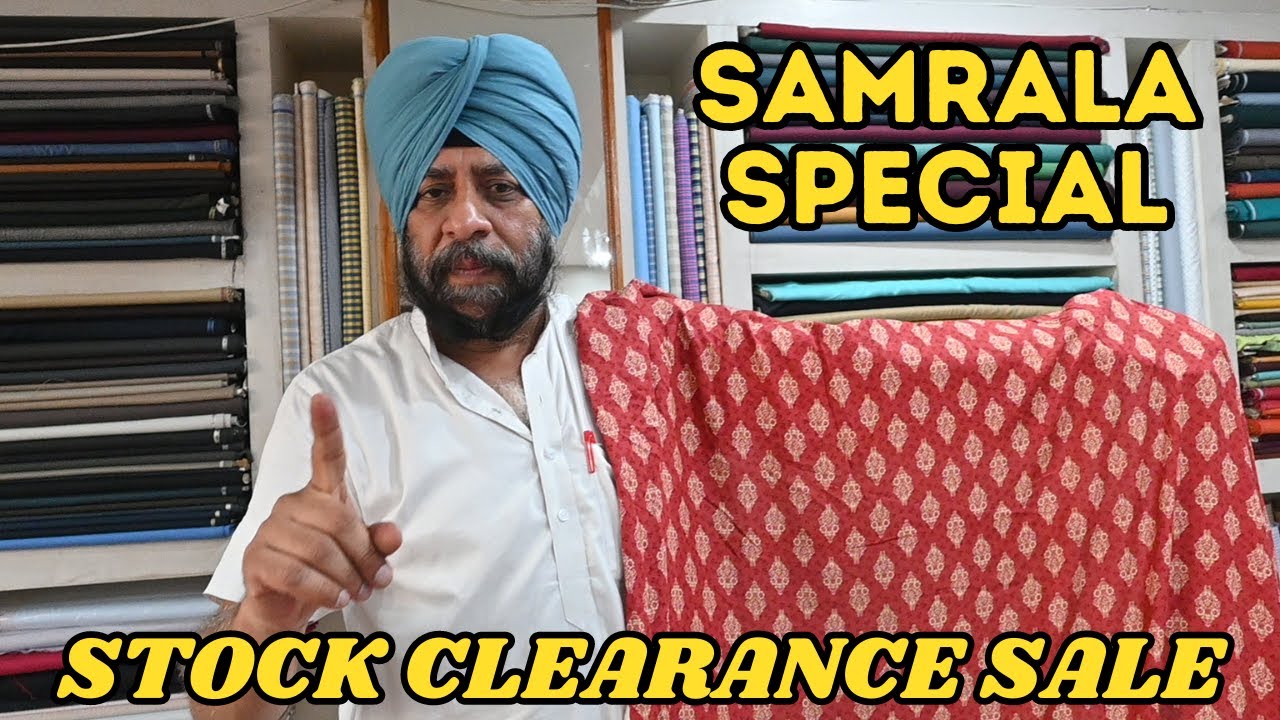 Samrala Special | Ratan Store वालो का Stock Clearance Sale Dhamaka ...