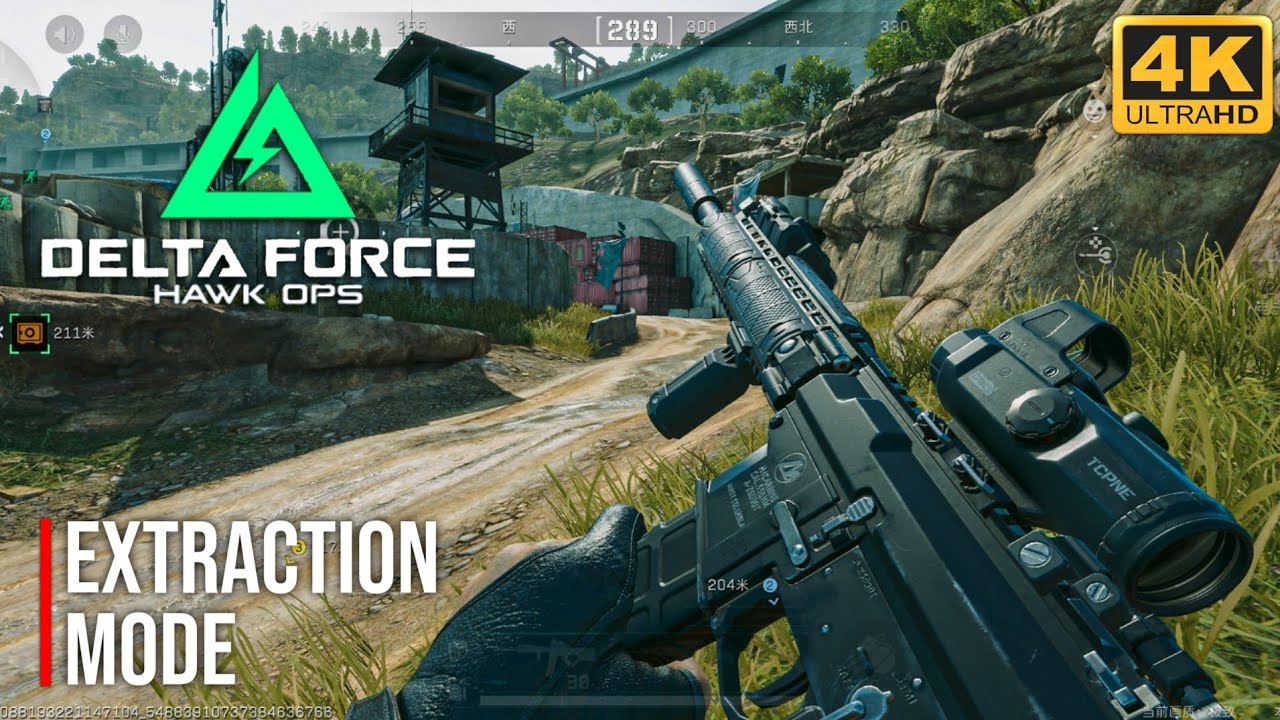 Delta Force Hawk Ops Mobile Extraction Mode Beta Gameplay - YouTube