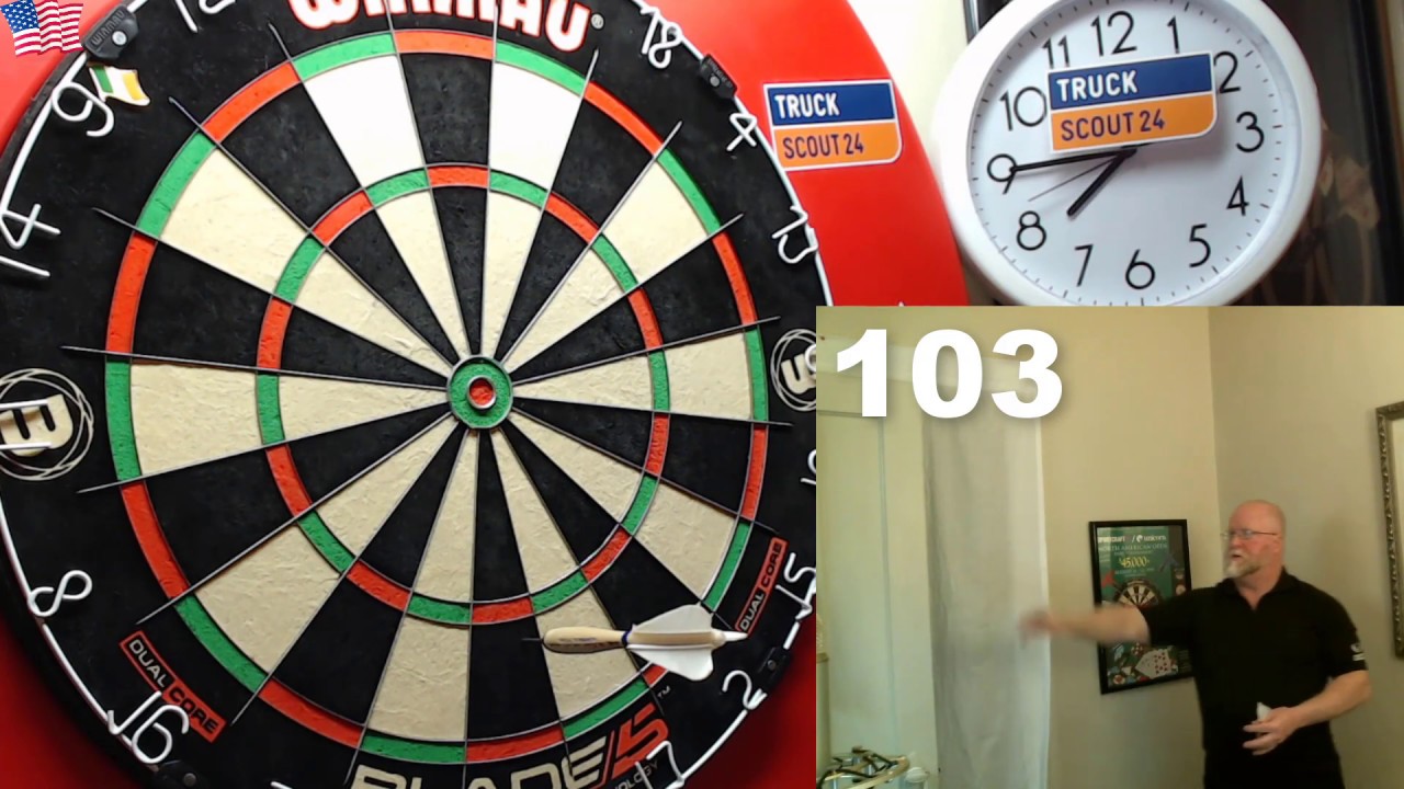 Using 12.2mm Wide Widdy Darts While Playing 501 - Best Leg - YouTube