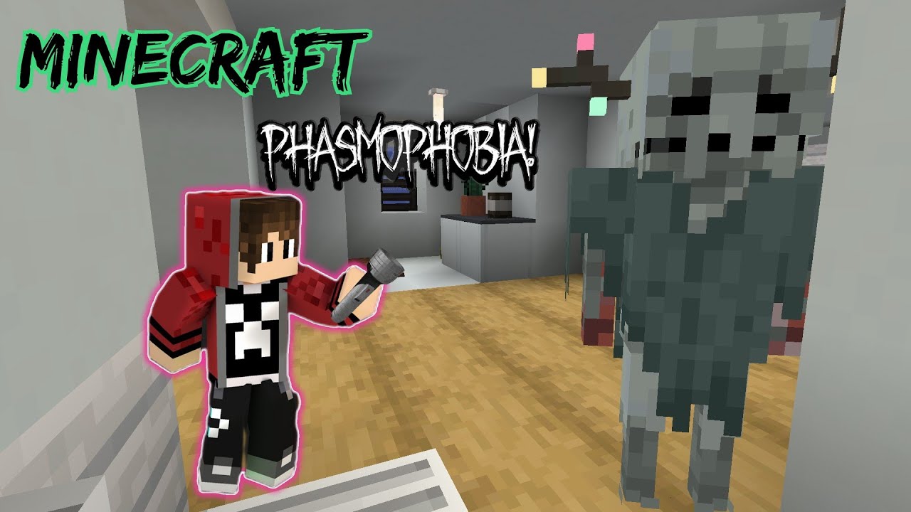 phasmophobia in Minecraft || phasmophobia Hindi gameplay - YouTube