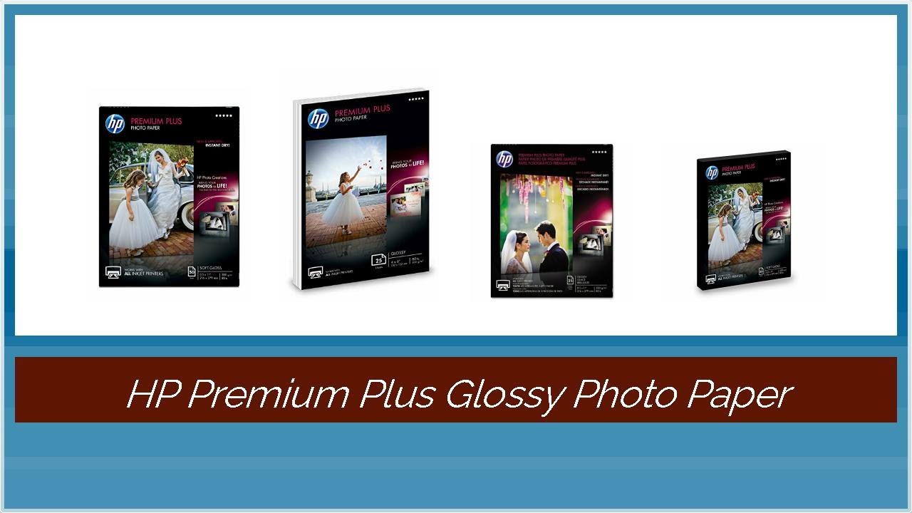 HP Premium Plus Glossy Photo Paper - Daring Reviews - YouTube