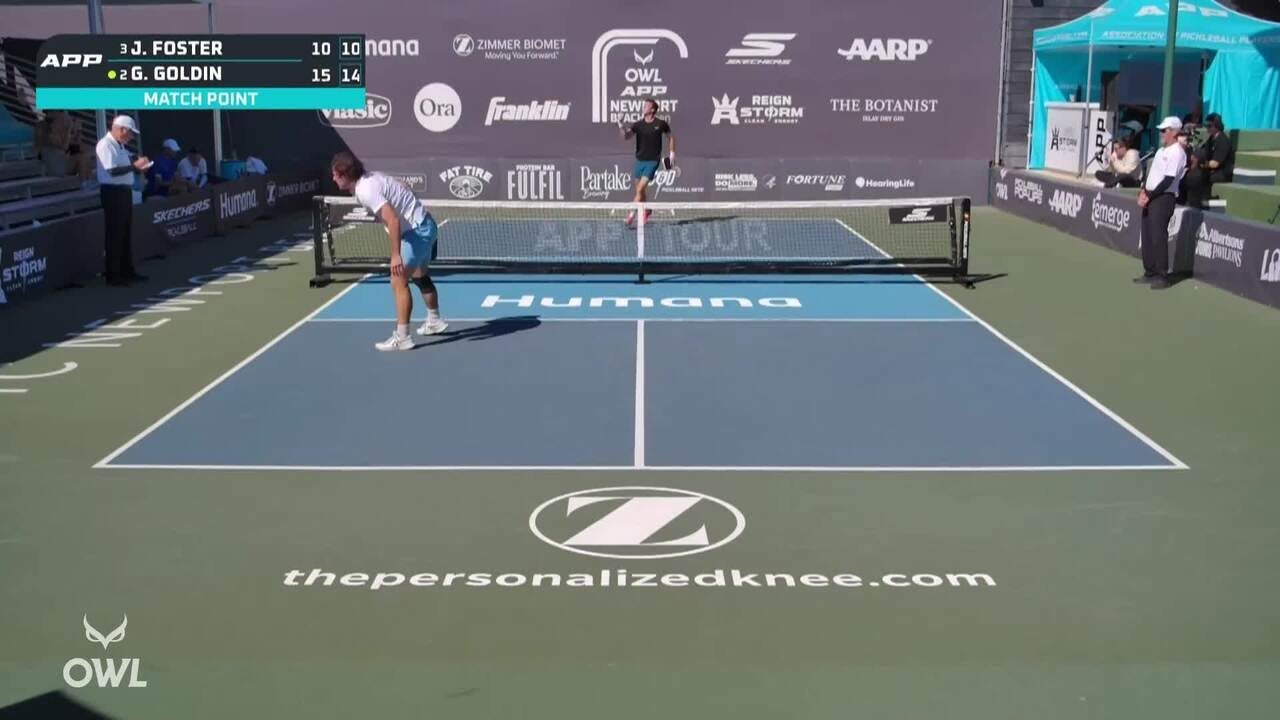 Grayson Goldin vs. Jack Foster | The OWL APP Newport Beach Open | Match ...
