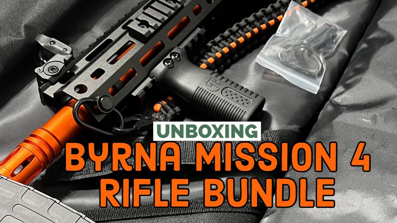 #Unboxing: Byrna Mission 4 Rifle Bundle #grindface - YouTube