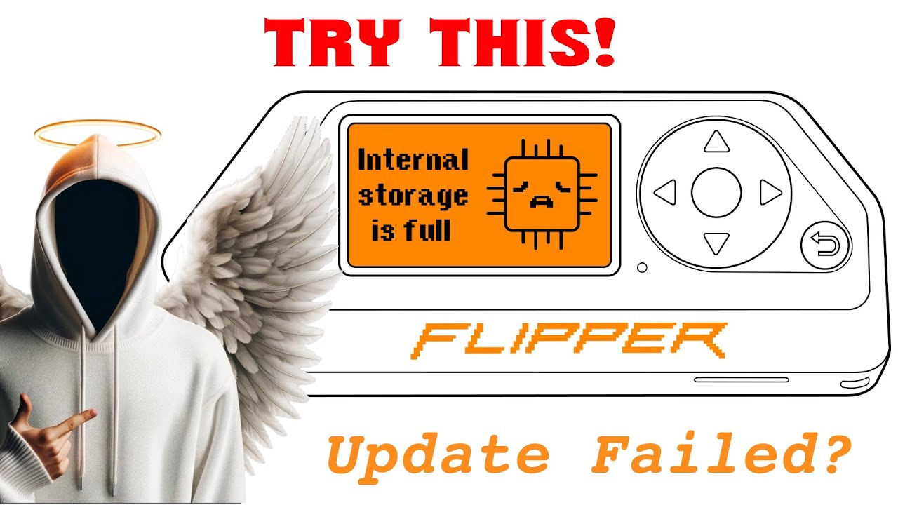 FLIPPER ZERO | Firmware install GONE WRONG! Try an Internal Storage Repair... - YouTube