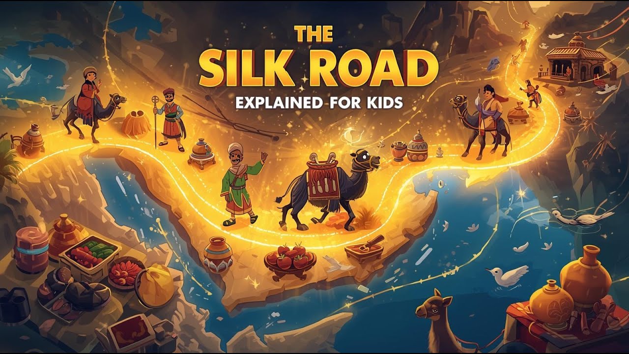 What Was the Silk Road? | Fun History for Kids - YouTube
