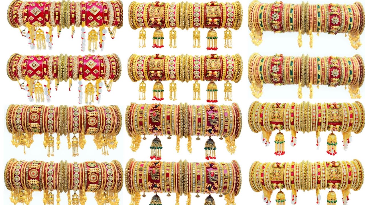 bridal chuda set 2024 ll Rajasthani wedding chura ll राजस्थानी चूड़ा ...