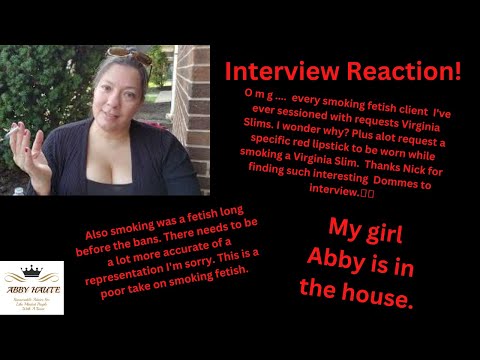 My Transition To A Female Smoker! A Nicholas Tanek Interview Reaction!!