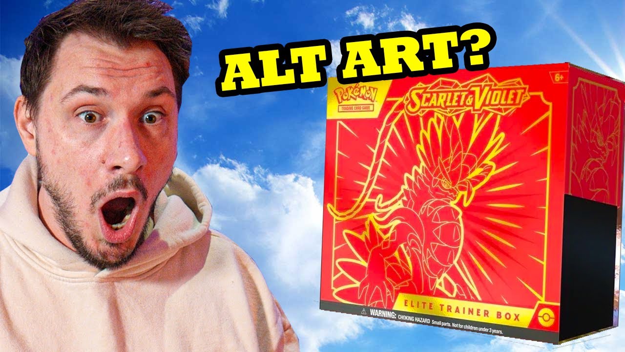 NIEUWE ELITE TRAINER BOX MET EEN ALTERNATE ART! - YouTube