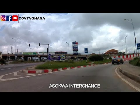 New Update June 2021: Asokwa Interchange - Ahodwo Atinga Junction Drive ...